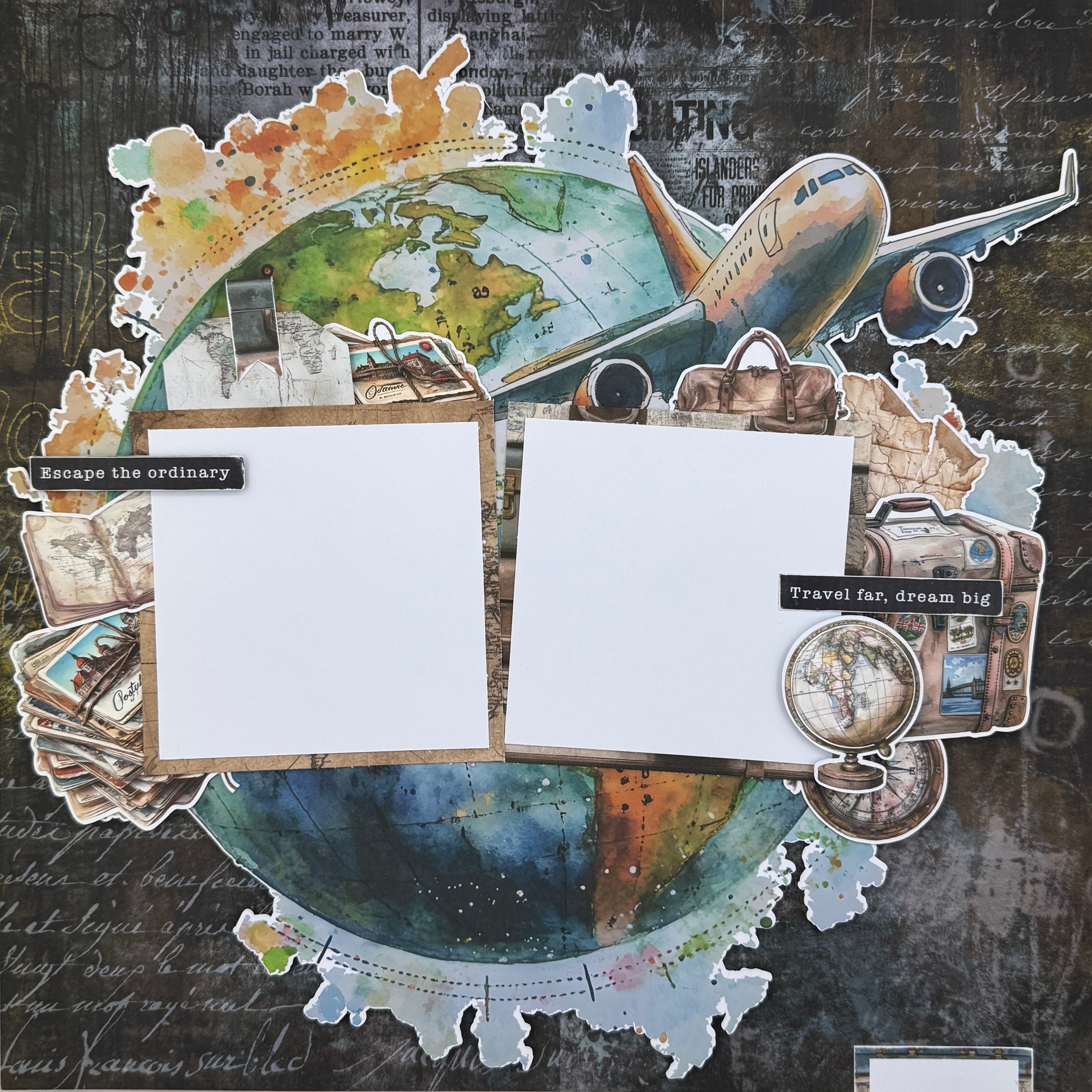 Escape The Ordinary Layout Kit – Nadine Karen Design