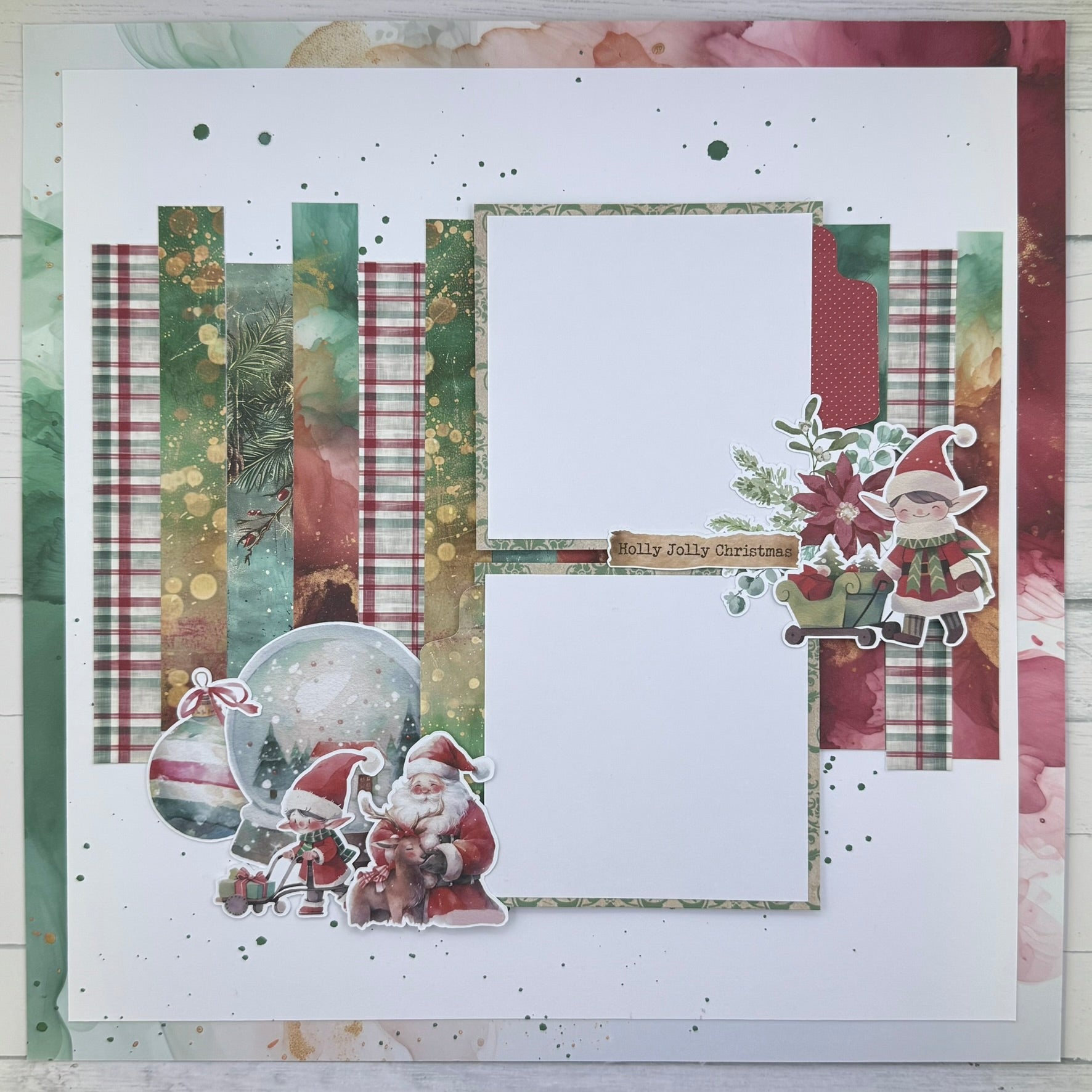 12x12 Completed Layout – Nadine Karen Design